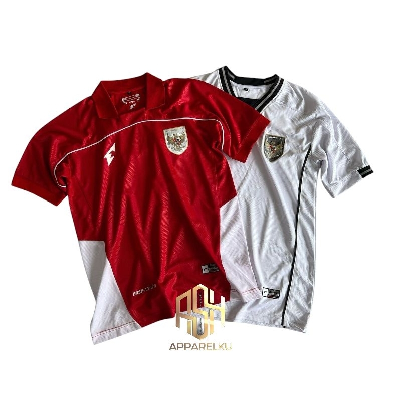Jual Jersey Timnas Indonesia 2024 Erspo Bahan Brazil Emboss Straw ...