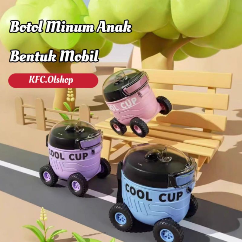 Jual Botol Minum Anak Bentuk Mobil Cool Cup/ Botol Minum Sekolah •KFC ...