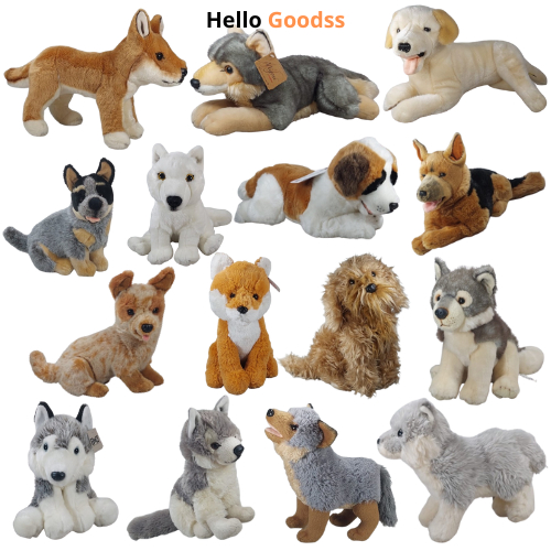 Jual Boneka Binatang Anjing CattleDog Herder Golden Poodle Serigala ...