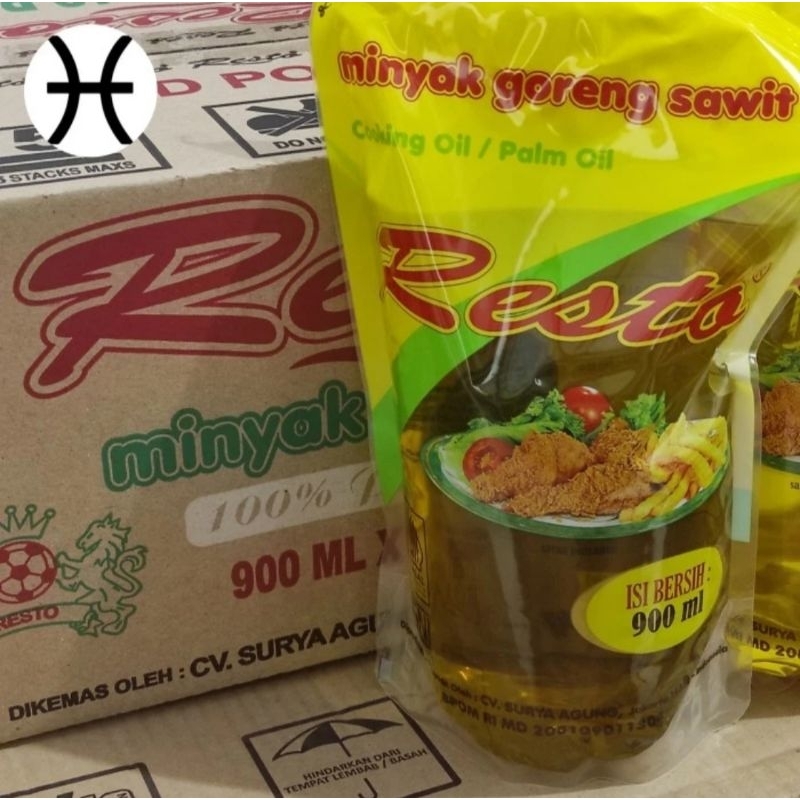 Jual Resto Minyak Goreng Refill 900 ml | Shopee Indonesia
