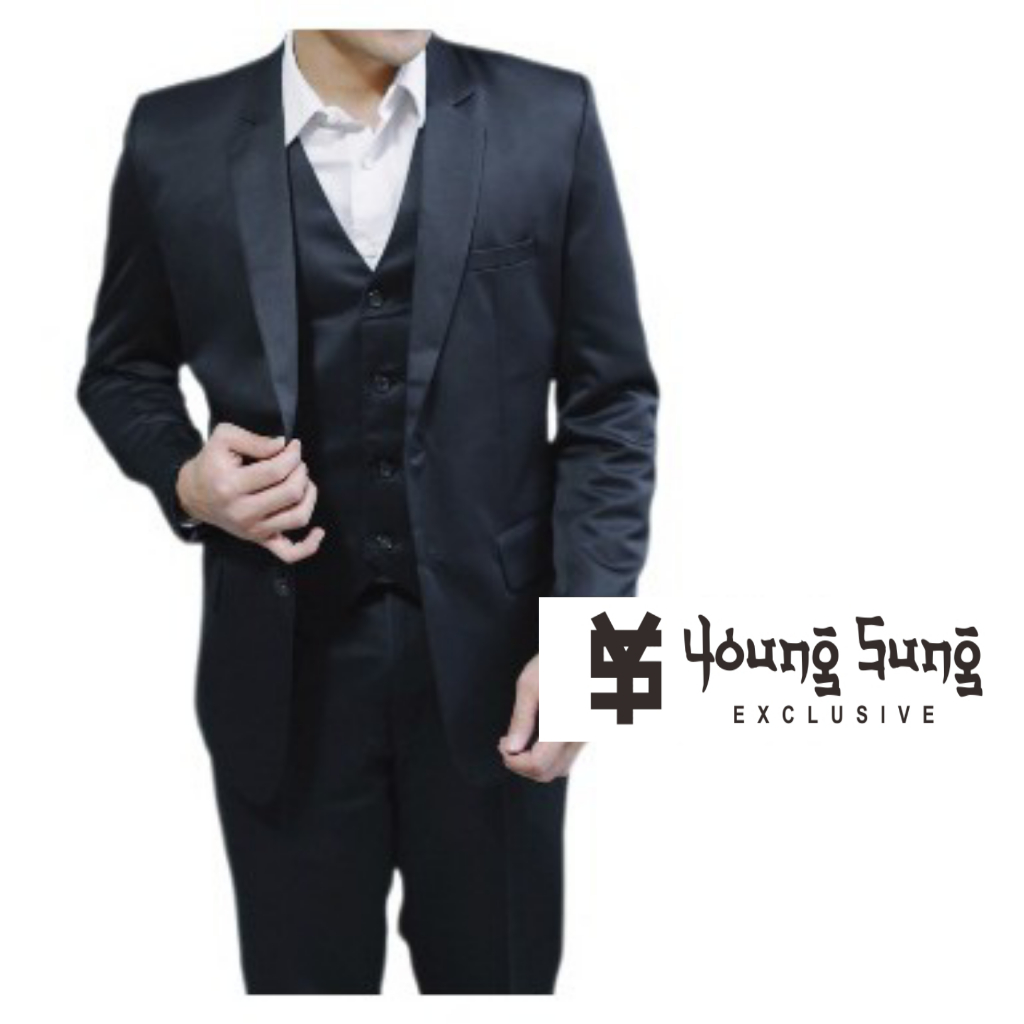 Jual JAS PRIA SLIMFIT SET 3IN1 JAS SETELAN JAS PRIA PREMIUM JAS CELANA ROMPI PRIA MURAH | Shopee ...