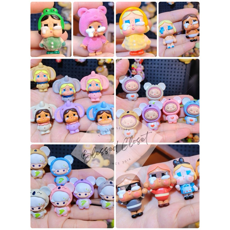 Jual crybaby gajah/ dimoo labubu koala / cry baby crying again duck ...