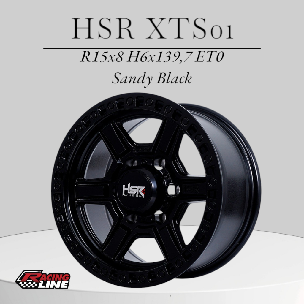 Jual Pelak Offroad R15 HSR XTS01 - Velg mobil Strada Panther new hilux ...
