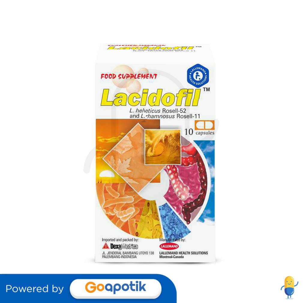 Jual LACIDOFIL 10 KAPSUL - Saluran-Pencernaan | Shopee Indonesia