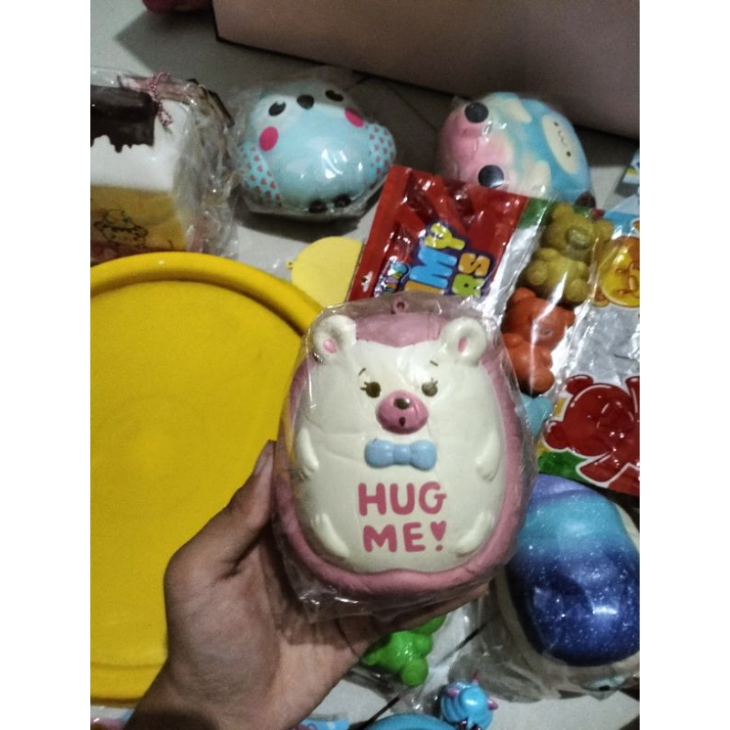 Jual hug me hedgehog squishy (preloved) | Shopee Indonesia