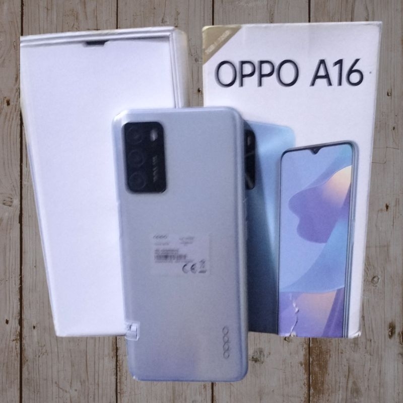 Jual OPPO A16 RAM 3/32 FULSET TAMPA MINUS ( SECOND ) ORIGINAL DAN ...