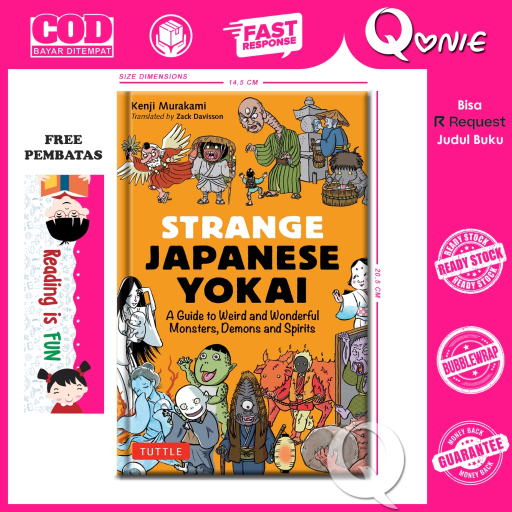 Jual Strange Japanese Yokai A Guide to Weird and Wonderful Monsters ...