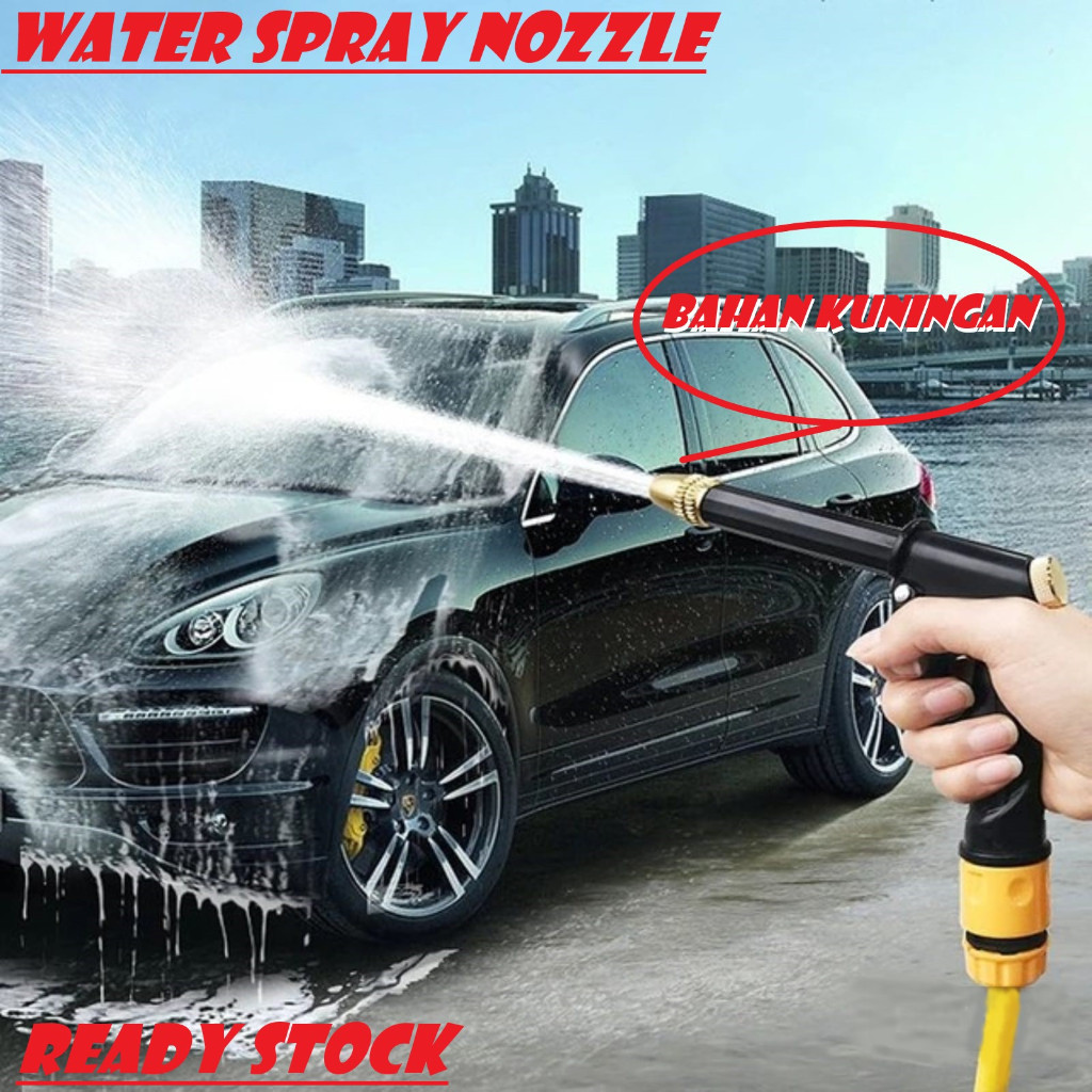 Jual Nozzle Semprotan Air Kuningan Nozzle Air Cuci Motor Mobil Taman ...