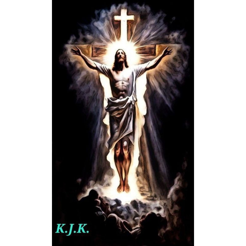 Jual Poster cetak, tuhan' Yesus salib, hiasan dinding, tuhan' Yesus ...