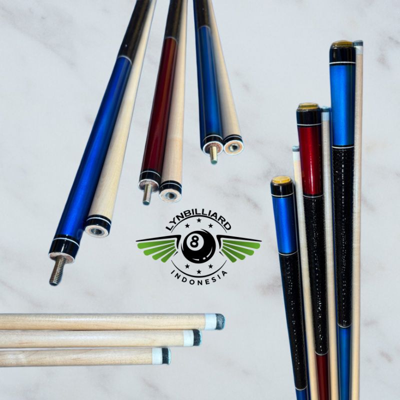 Jual STICK BILLIARD SHAFT KAYU MAPLE KEREN UNTUK MAIN DI MEJA 9 FEET ...