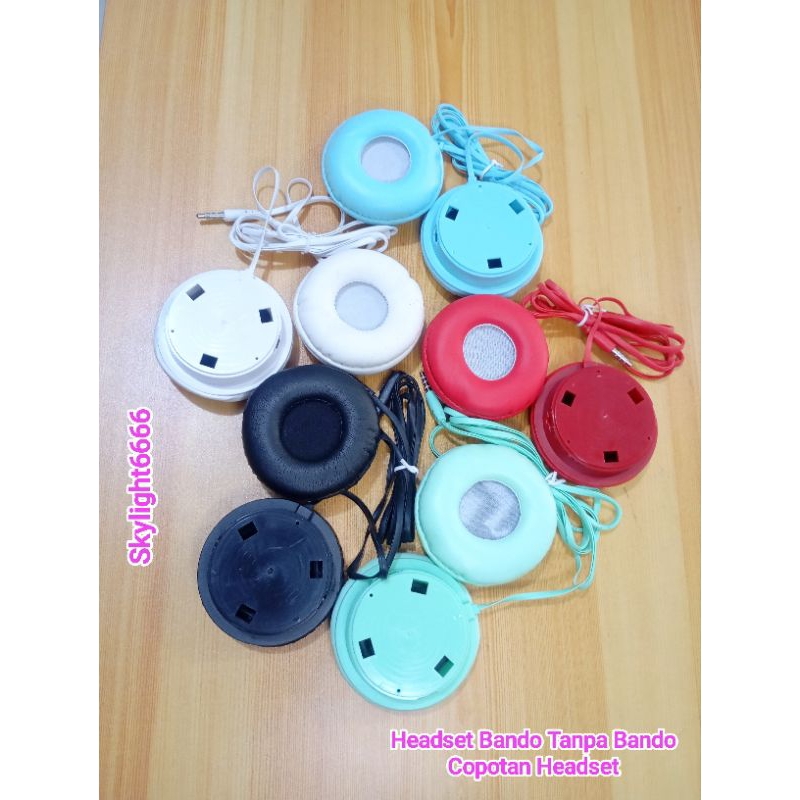 Jual Headset Bando (Motif Tanpa Motif) Tanpa Bando Returan/Rusak ...