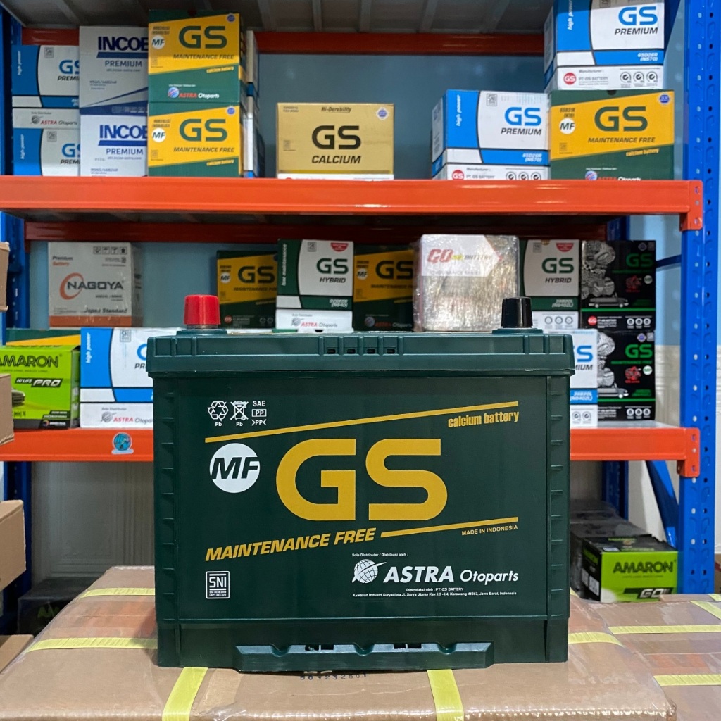 Jual DIJAMIN ORIGINAL GS ASTRA MF NS70 65D26R 65AH AKI KERING MOBIL KIJANG KRISTA KIJANG LGX ...