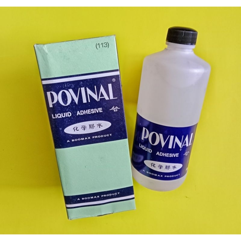Jual Lem POVINAL Jumbo 113 isi 500 ml | Shopee Indonesia