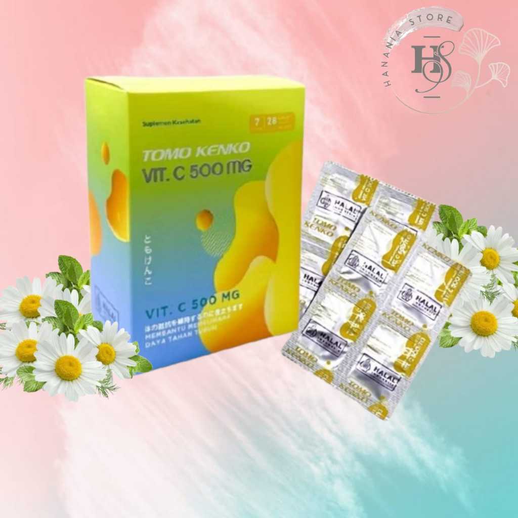 Jual TOMO KENKO VIT C 500mg Vitamin C 1000mg Vit.C Tomo Kenko Original ...