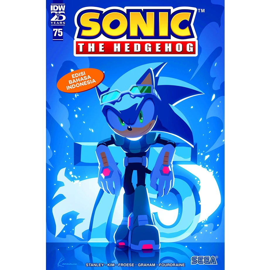 Jual MURAH!! Buku komik SONIC The Hedgehog - vol. 75 (Edisi bahasa ...