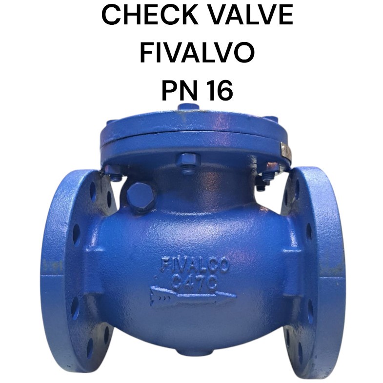 Jual PN 16 FIVALCO CHECK VALVE 4 INCH DN100 | Shopee Indonesia