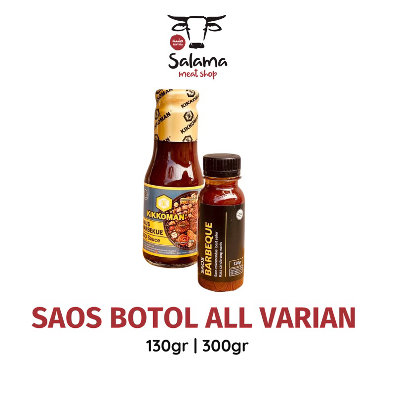Jual Saos All Varian 130gr & 300gr (BBQ, Blackpepper, Bulgogi, Garlic ...