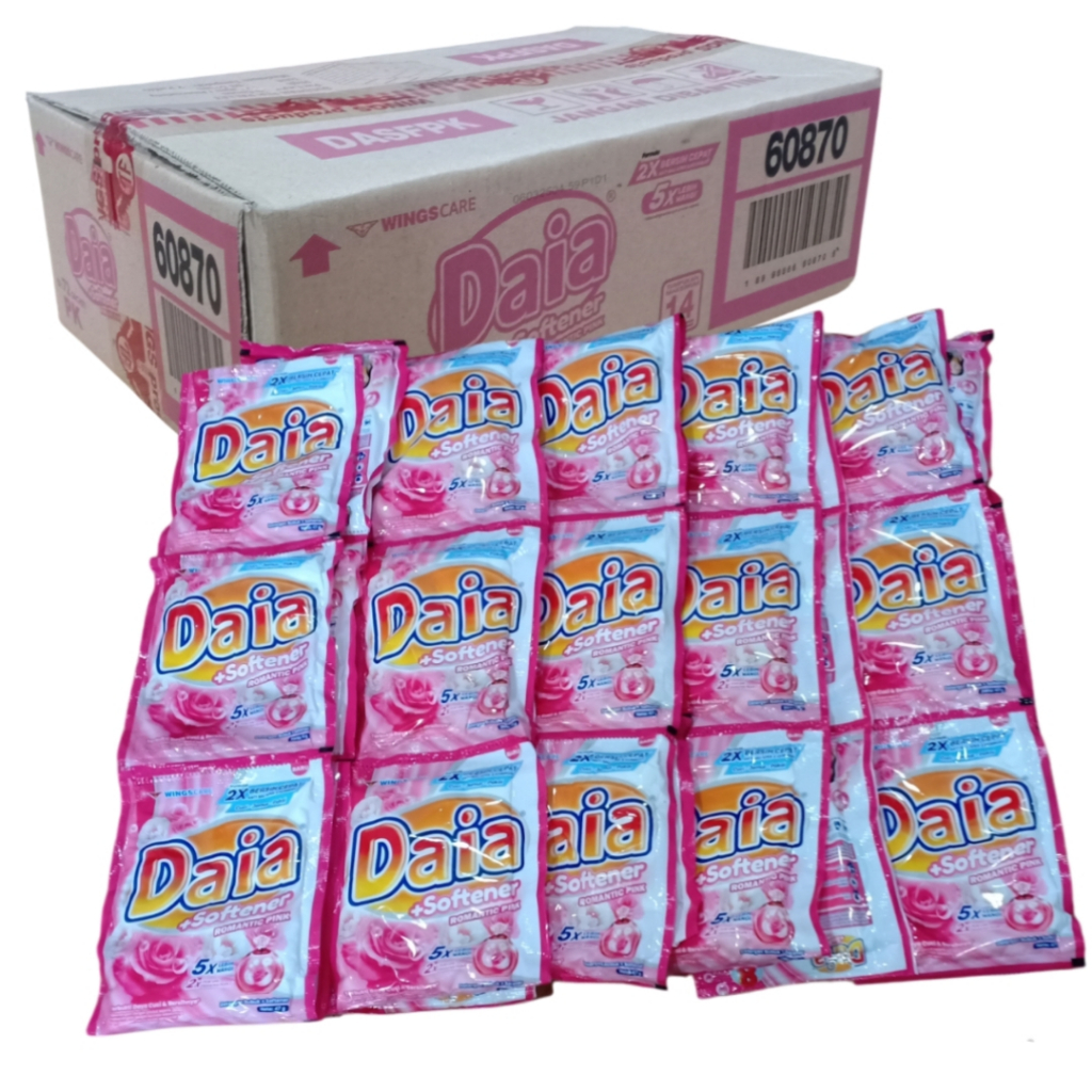 Jual Daia Detergen Bubuk 1000 47g Paket Hemat Isi 30 Saset ( 5 Renceng ...