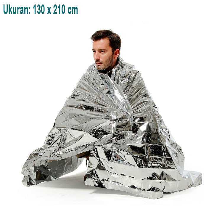 Jual Emergency Selimut Camping Thermal 130 x 210 cm - Aluminimum ...