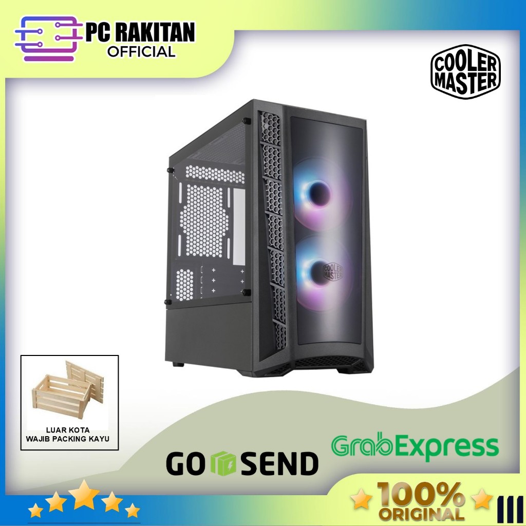 Jual Cooler Master MasterBox MB320L ARGB Mini Tower PC Case | Shopee Indonesia