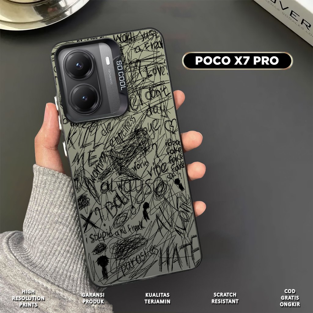 Jual CASE XIAOMI POCO X7 PRO - SO COOL HOLOGRAM PREMIUM - Motif CORET ...