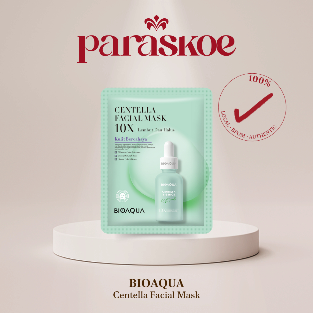 Jual BIOAQUA - Centella Facial Mask | Shopee Indonesia