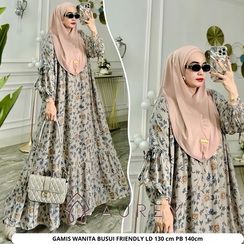 Jual Set Hijab Gamis Wanita setelan hijab naomi homeydress gamis wanita ...