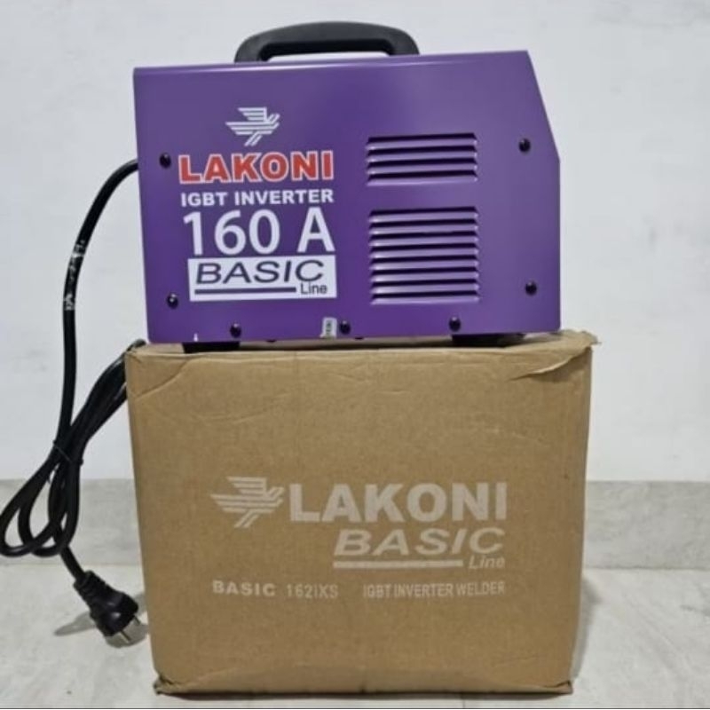 Jual Mesin Las LAKONI BASIC 900 Watt Trafo Las IGBT Inverter 160 A | Shopee Indonesia