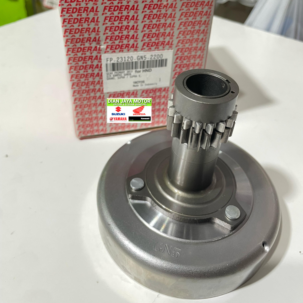 Jual ( Federal ) Lonceng Ganda Gear Primary Drive Mangkok Ganda Assy ...