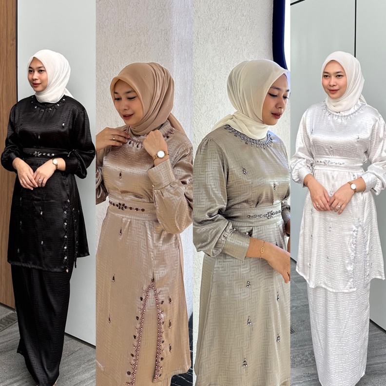 Jual KODE D36E AYESHA VOL 3 TERLARIS SET SERIES ONE SET SETELAN ROK MALAYAN LOOK INCLUDE BAJU ...