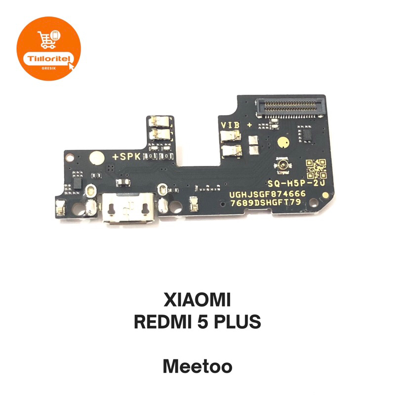 Jual BOARD CONNECTOR CHARGER XIAOMI REDMI 5+ PLUS / PCB KONEKTOR CAS ...