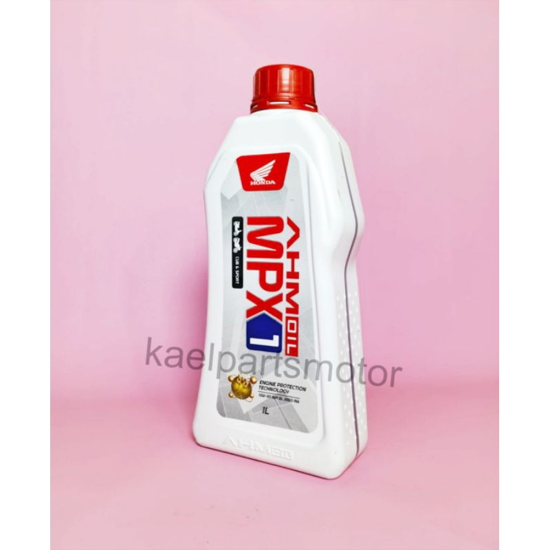 Jual OLI MPX 1 AHM 1 LITER / 1000 ML OLI MESIN MOTOR HONDA MPX 1 LITER OLI MESIN MPX 1 1000 ML ...