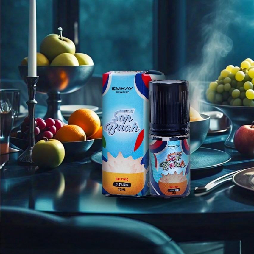 Jual Emkay Kuah Sop Buah Salt Nic 30ML by Emkay Brewer | Shopee Indonesia