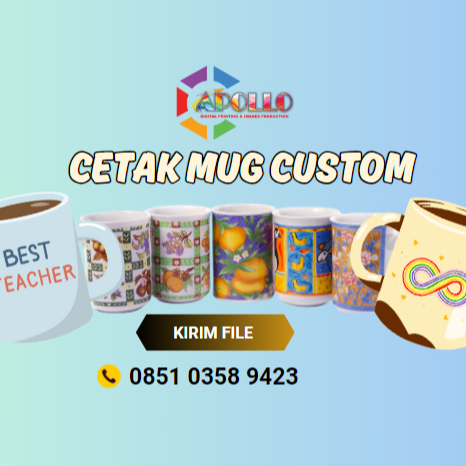 Jual cetak mug custom mug souvenir mug keramik mug ultah murah cepat ...