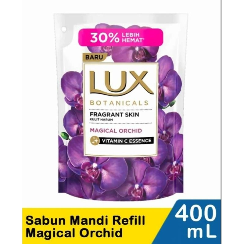 Jual LUX BOTANICAL BODYWASH POUCH - 3 VARIANT 400 ml | Shopee Indonesia