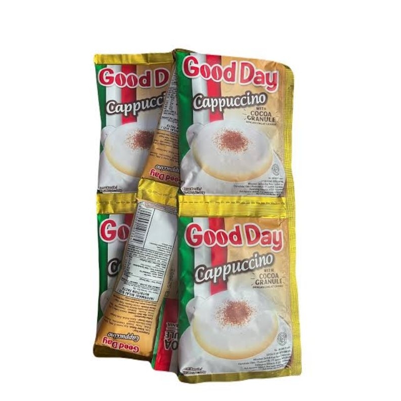 Jual Good day Cappucinno per renteng (isi 10 sachet) | Shopee Indonesia