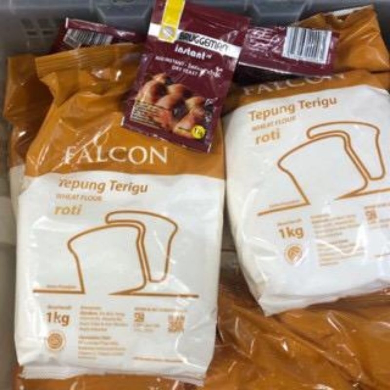 Jual terigu falcon roti (protein tinggi) 1 kg | Shopee Indonesia