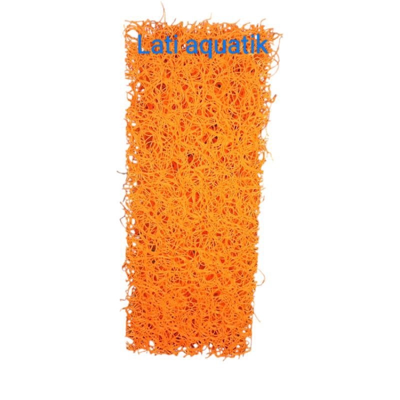 Jual Filter Mat Hi-Density Filter orange/Japmat Filter Aquarium Kolam ...