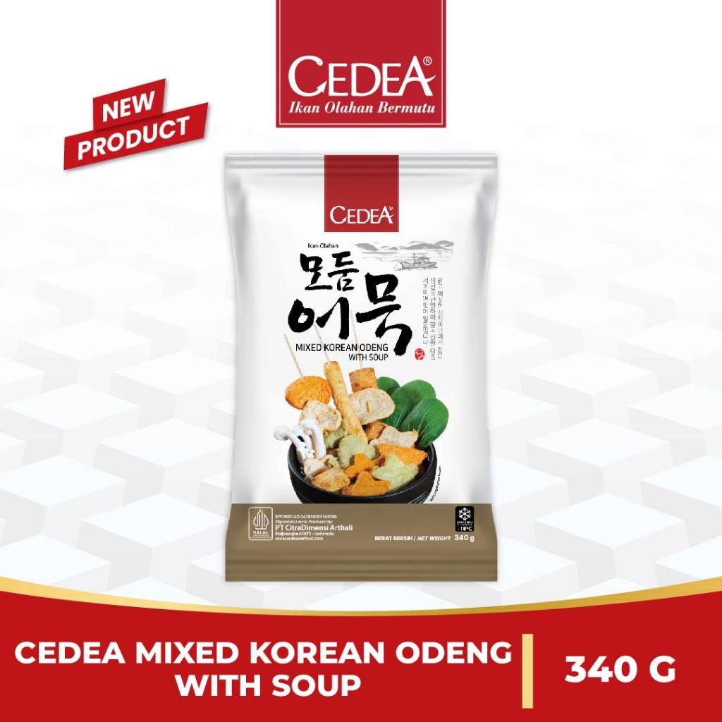 Jual CEDEA MIXED KOREAN ODENG WITH SOUP 340G | Shopee Indonesia