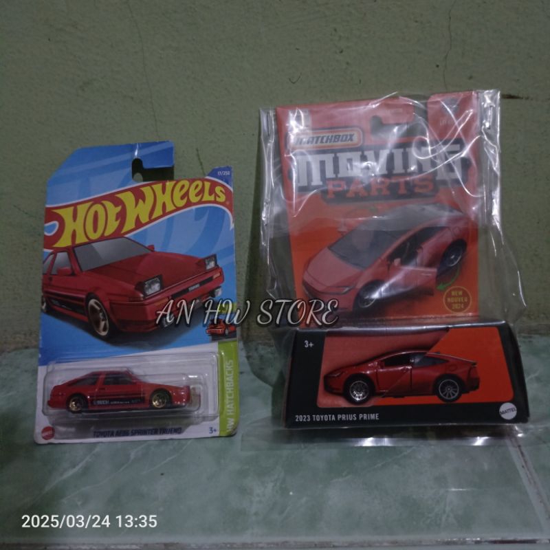 Jual Hot Wheels Toyota AE86 Sprinter Trueno Merah Rilisan Tahun 2022 ...