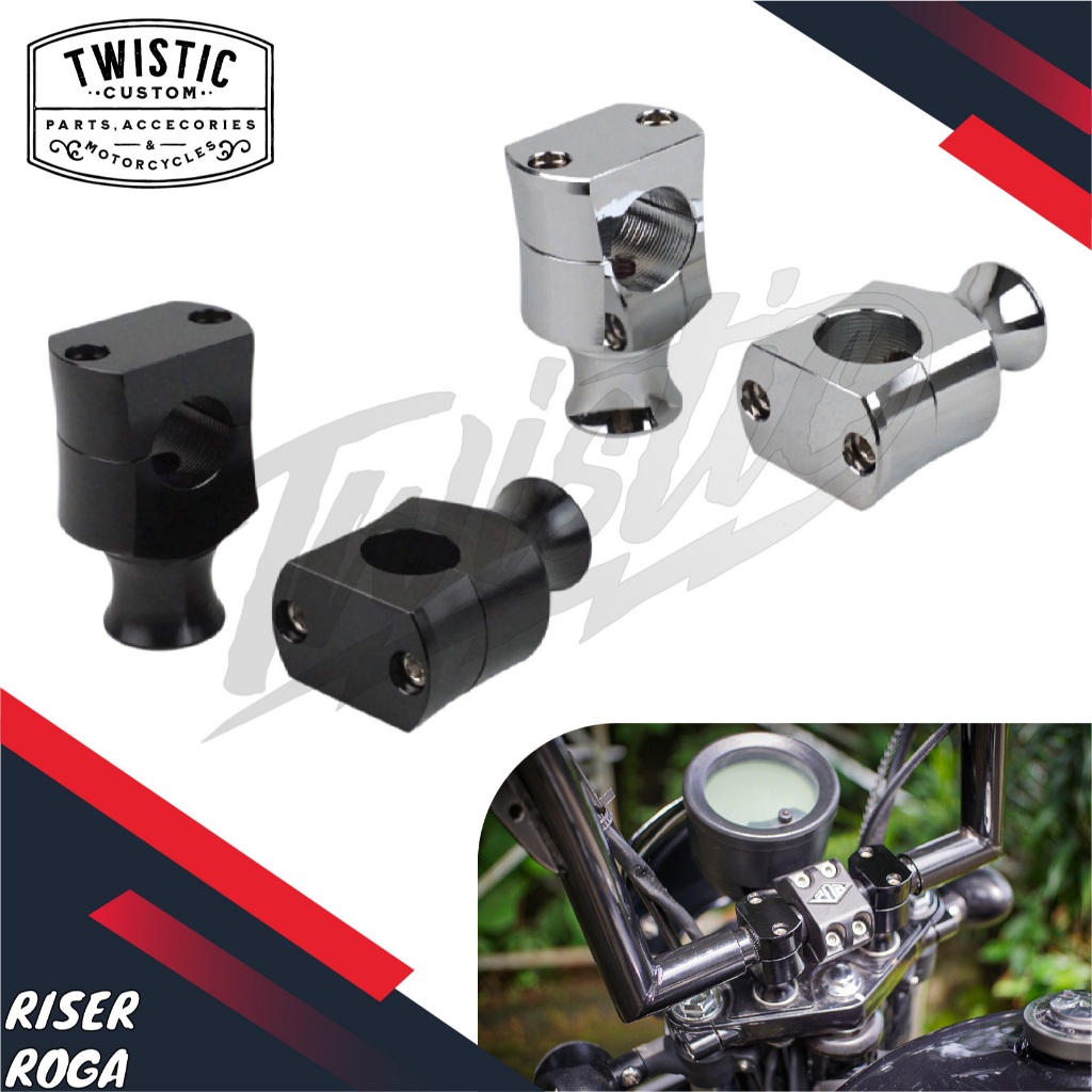 Jual Raiser Riser Stang Roga Motor Harley Sportster Softail Dyna ...
