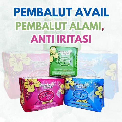 Jual PEMBALUT AVAIL DAY NIGHT DAN PANTLINER ATASI GATAL DAN MENGURANGI ...