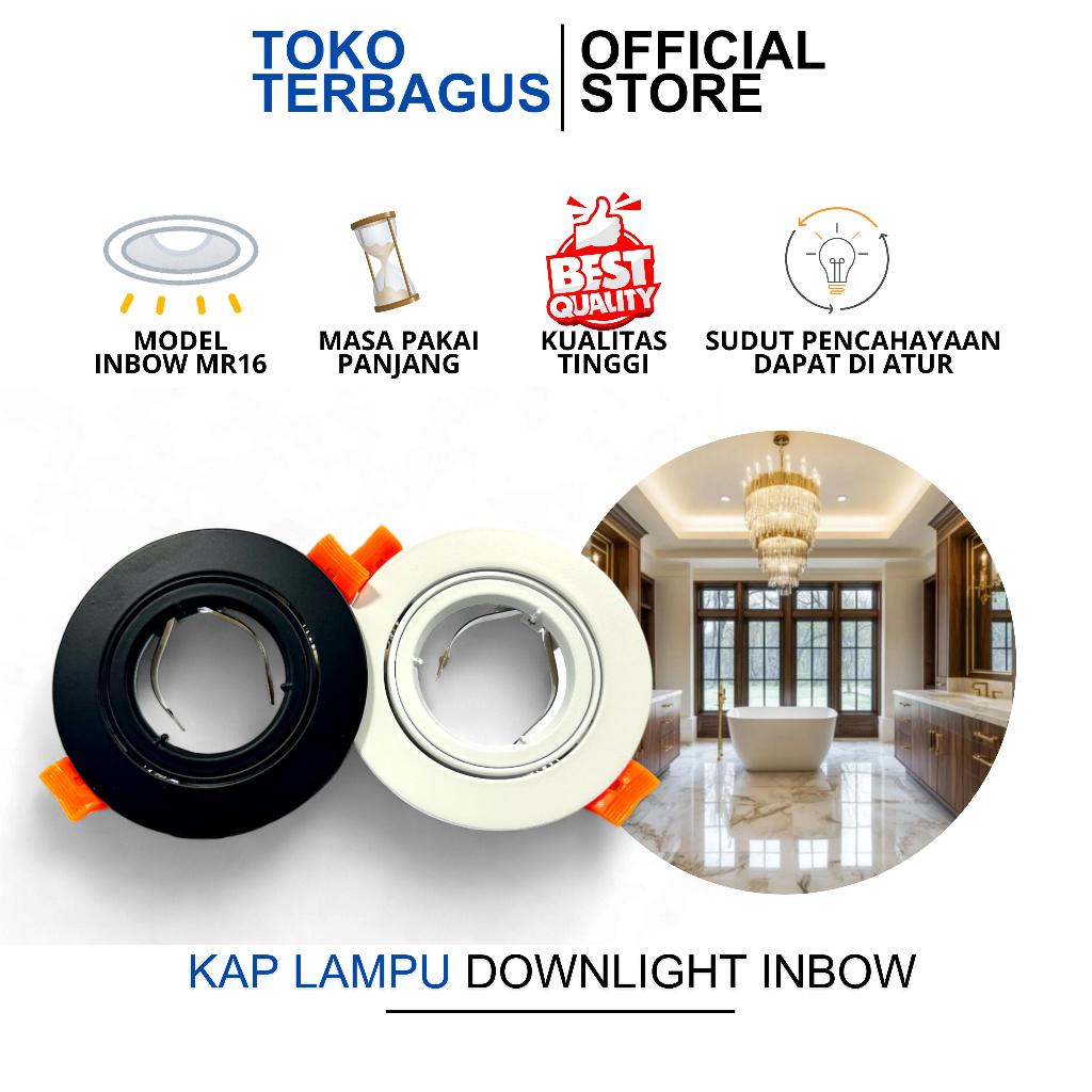 Jual Kap Lampu Downlight Inbow Penerangan Kamar Lemari Dapur | Shopee ...