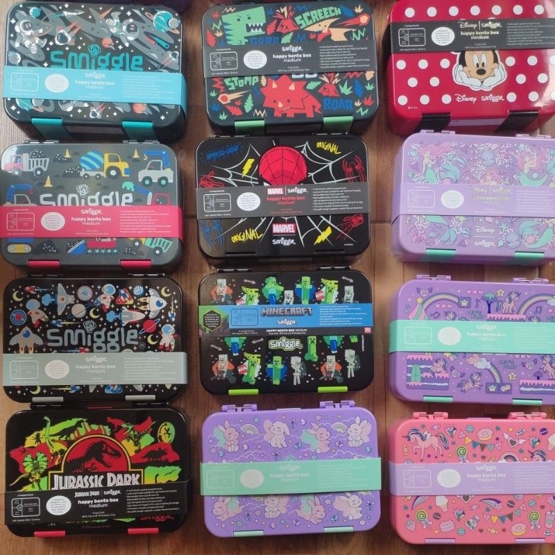Jual LUNCH BOX SMIGGLE kotak bekel tempat makan bekal sekolah anak ...