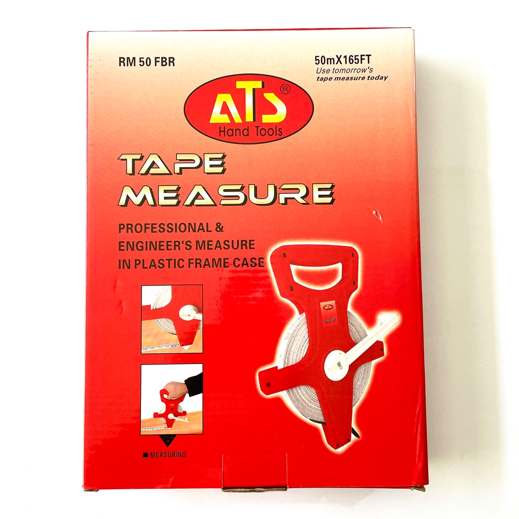 Jual Roll Meter 50m ATS (Tape Measure) | Shopee Indonesia
