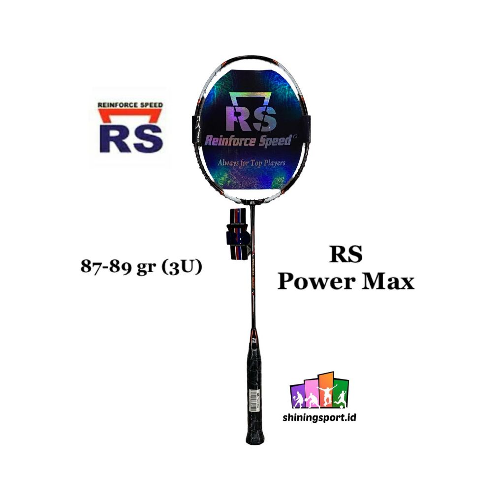 Jual Raket Badminton RS Power Max | Shopee Indonesia