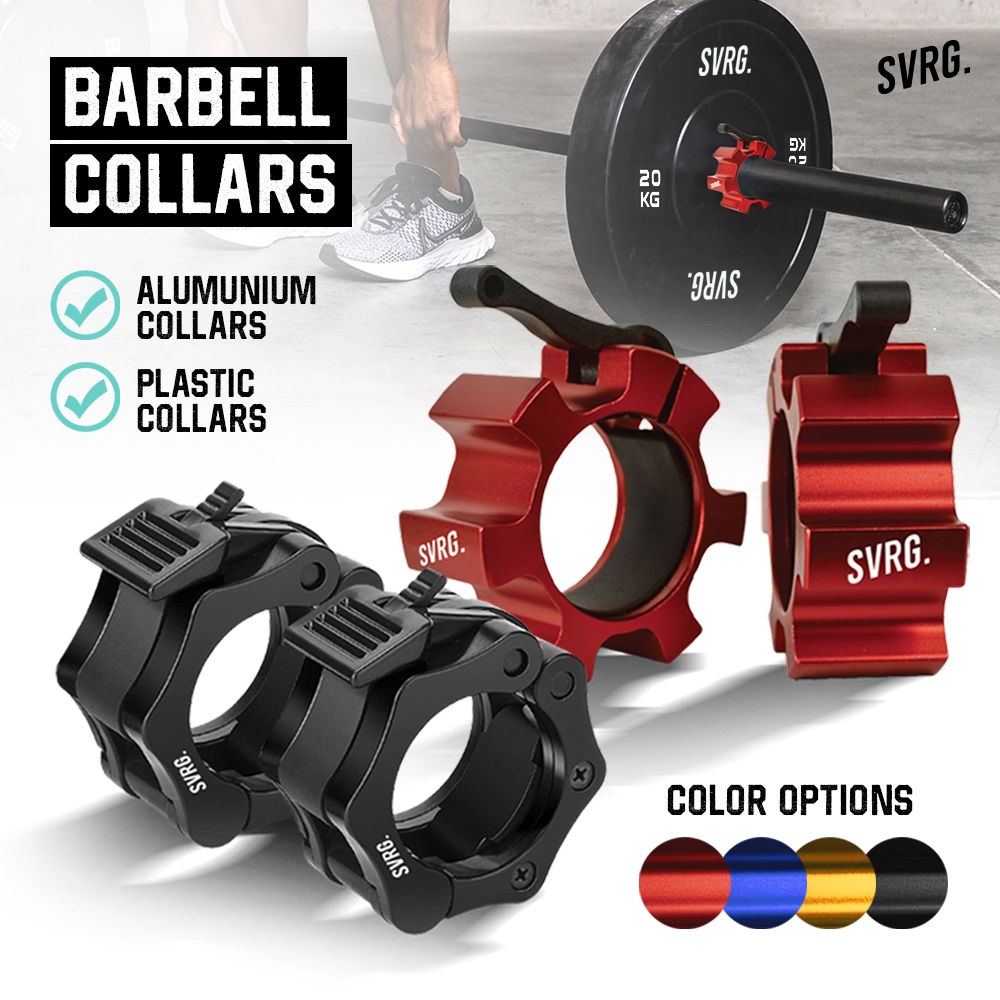 Jual Aluminium Barbell Collars - SVRG - Pengunci Barbel 2" - Barbell ...