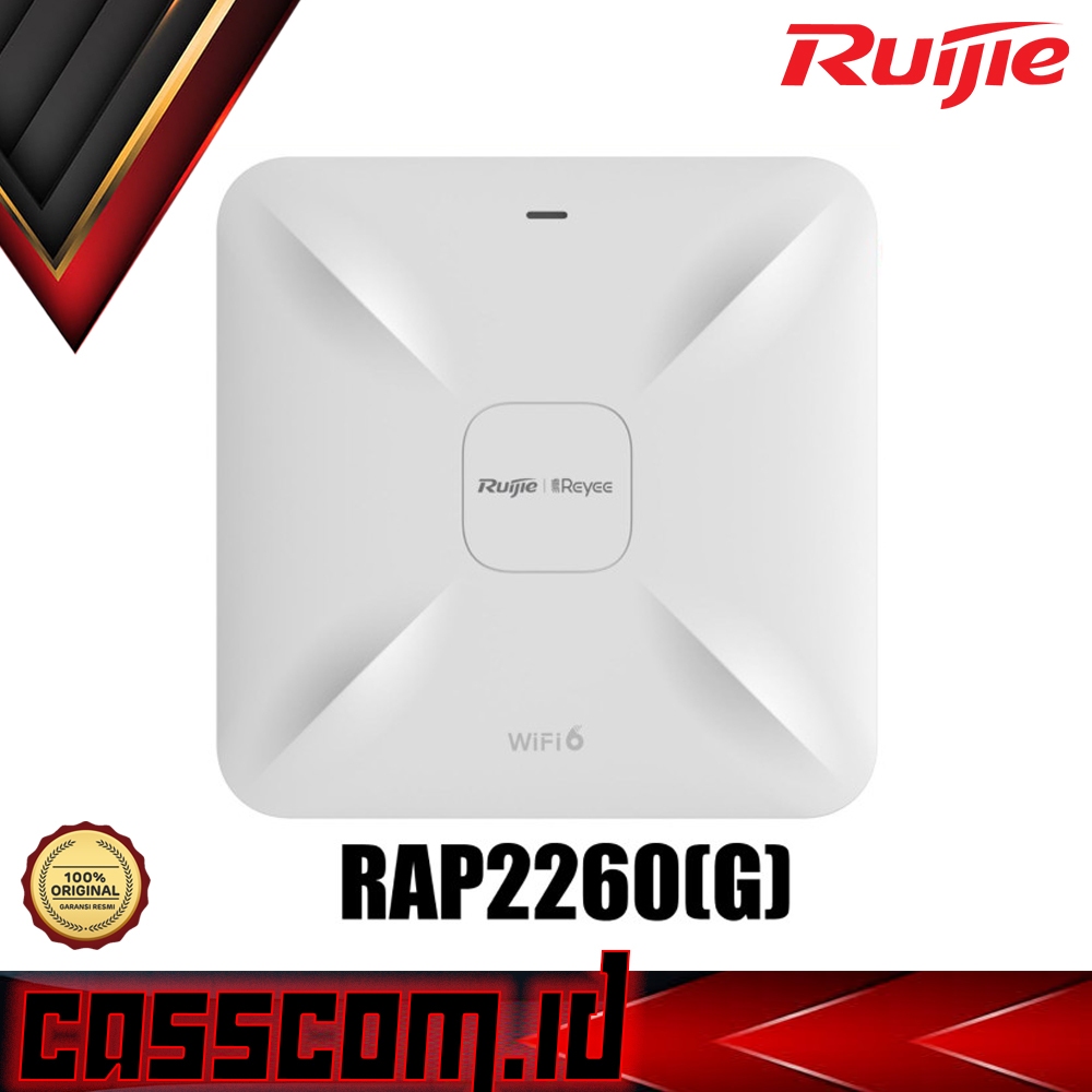 Jual RUIJIE RG-RAP2260(G) Wi-Fi 6 Dual Band Ceiling Mount Access Point ...