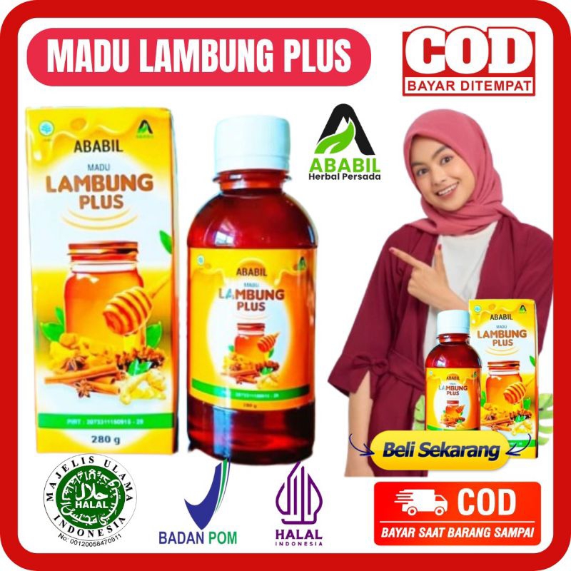 Jual MADU LAMBUNG PLUS 280 GR - MADU LAMBUNG HERBAL ATASI ADAM LAMBUNG MAAG GERD KEMBUNG MUAL ...