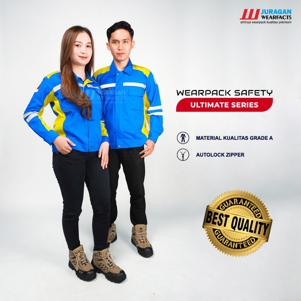 Jual Juragan Wearfacts - Baju Wearpack Safety Warna Biru Benhur ...